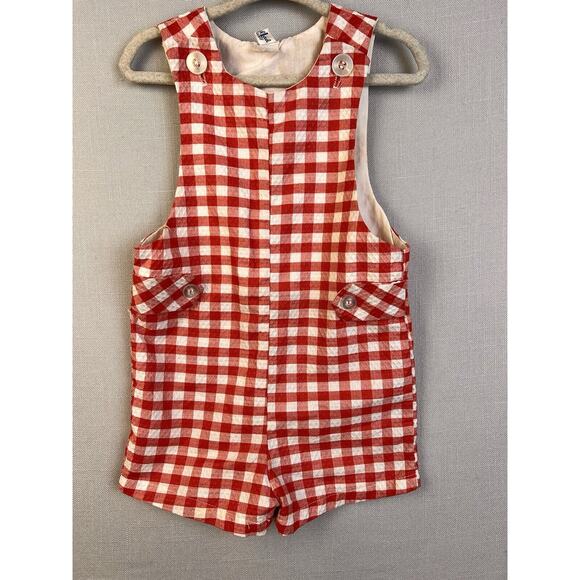 Good Lad | One Pieces | Good Lad Romper John John Boy 8 Months Red ...